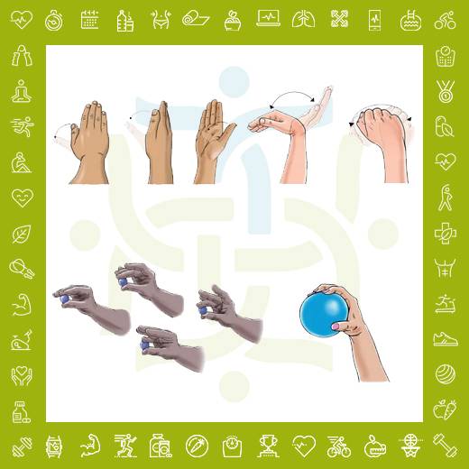 تمرینات ورزشی در آسیب رباط شست دست ،ورزش درمانی رباط آسیب دیده شست دست ...